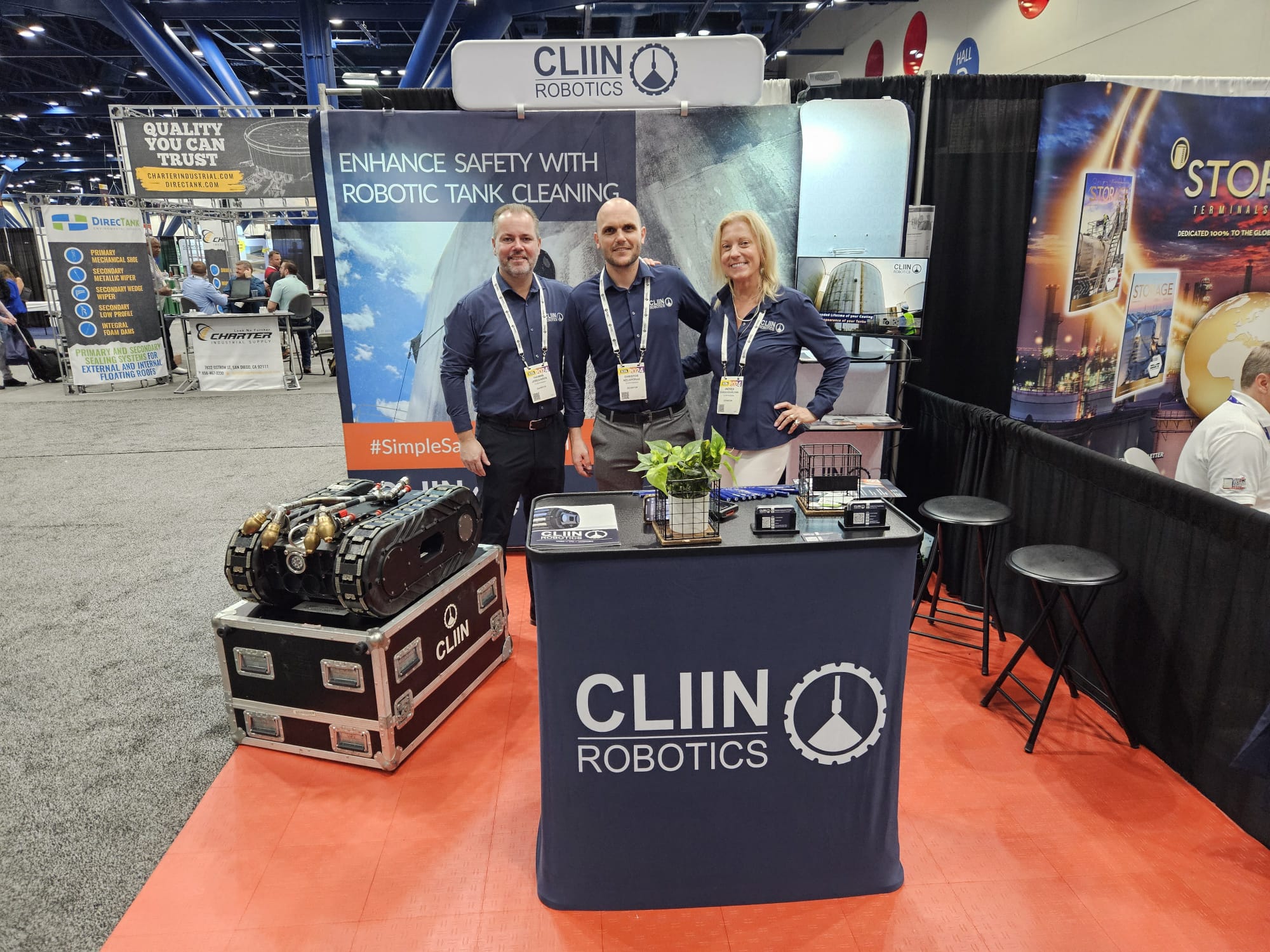News - CLIIN Robotics Showcases Tank Cleaning Solution at ILTA Exhibition - CLIIN
